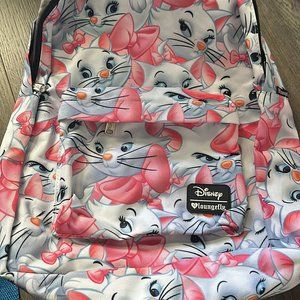 Loungefly | Bags | Loungefly Disney Marie Aristocats Fabric Backpack ...